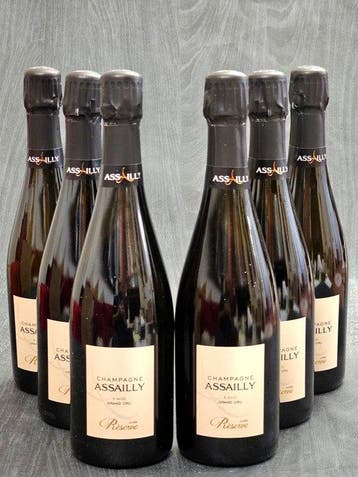 ≥ Assailly, Grand Cru Cuvee Brut Reserve - Avize - 6 Flessen — Wijnen ...