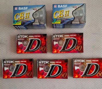≥ TDK, BASF - Analoge audiocassette - 1995 — Radio's — Marktplaats