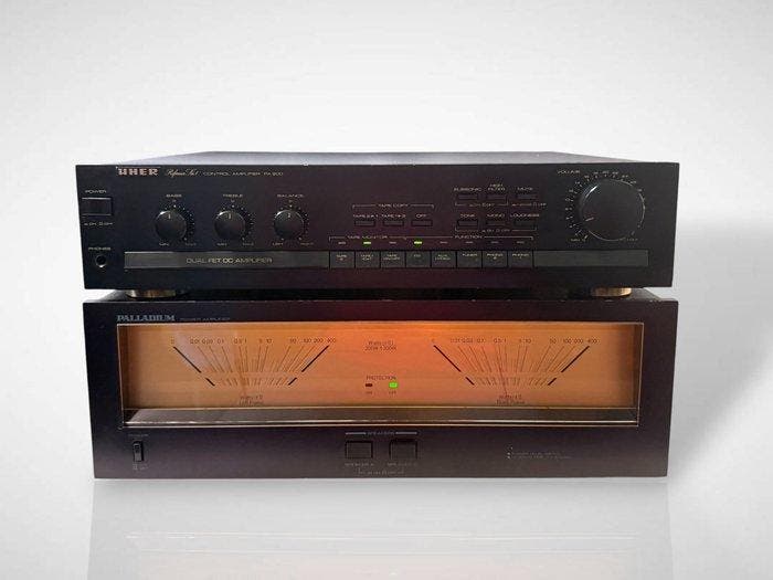 ≥ Uher, Palladium - LA-1200 / PA 200 Solid state versterker - — Radio's ...