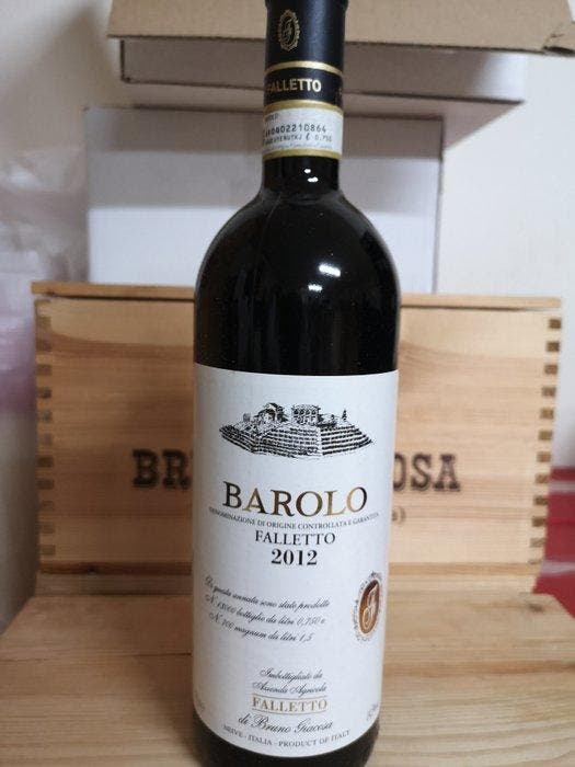 ≥ 2012 Bruno Giacosa, Falletto - Barolo DOCG - 1 Fles (0,75 — Wijnen ...