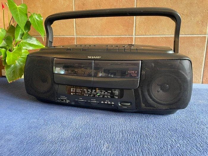 ≥ Sharp - WQ-CH400H Boombox 5 Disc changer Draagbare radio (a1526723748 ...