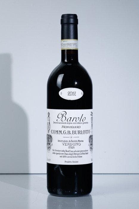 ≥ 2012 Burlotto, Monvigliero - Barolo DOCG - 1 Fles (0,75 — Wijnen ...