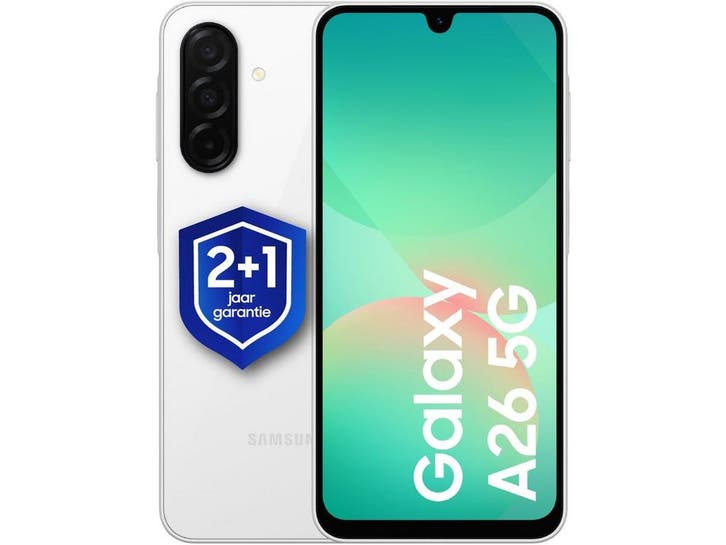 ≥ Samsung Galaxy A26 5G - 128GB - Snellere processor IP67 — Mobiele ...