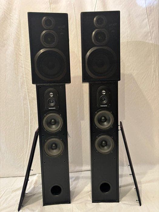 ≥ JVC, Raveland - SP-31BKE + X 2508 Luidsprekerset — Radio's — Marktplaats
