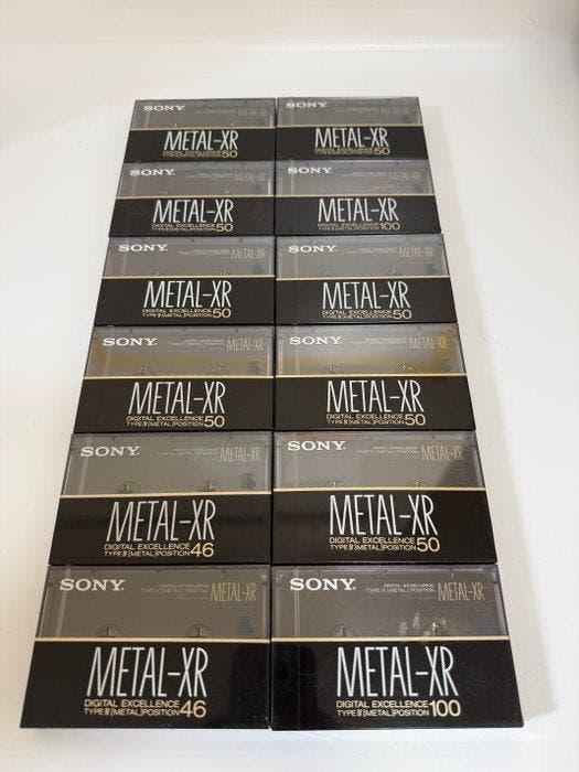 ≥ Sony - Metal-XR Lege audiocassette - Diverse modellen — Radio's ...