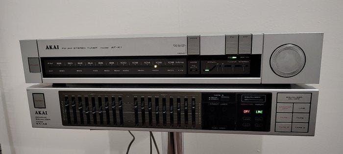 ≥ Akai - AT-K1 Tuner / EA-A2 Equalizer - Diverse modellen — Radio's ...
