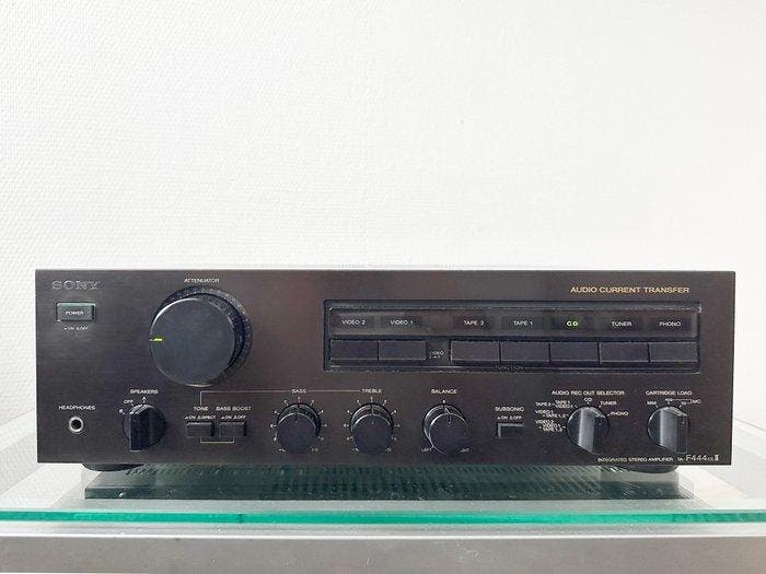 ≥ Sony - TA-F444 ES II Solid state geïntegreerde versterker — Radio's ...