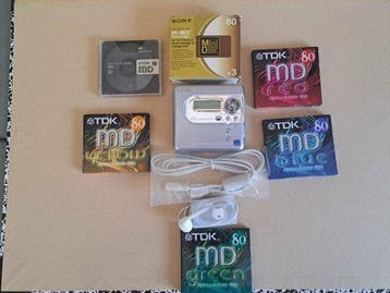 ≥ Sony - MZ-NH600 Draagbare minidisc speler-recorder (a1526598382 ...