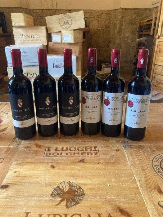 ≥ 2023 x3 Mazzei Fonterutoli & 2023 x3 Mazzei Ser Lapo - — Wijnen ...