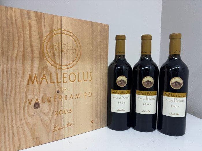 ≥ 2003 Bodegas Emilio Moro Malleolus de Valderramiro - — Wijnen ...