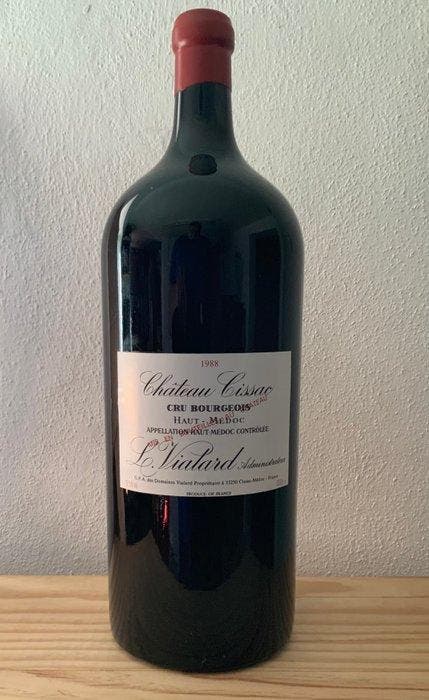 ≥ 1988 Chateau Cissac - Bordeaux Cru Bourgeois - 1 Imperial — Wijnen ...