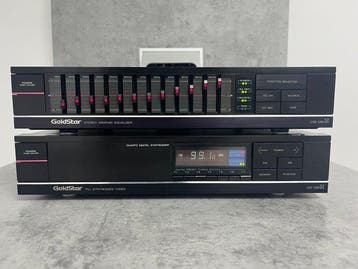 ≥ GoldStar - GSQ-5200 (Equalizer) en GST-5200 (Tuner) Hifi-set — Radio ...