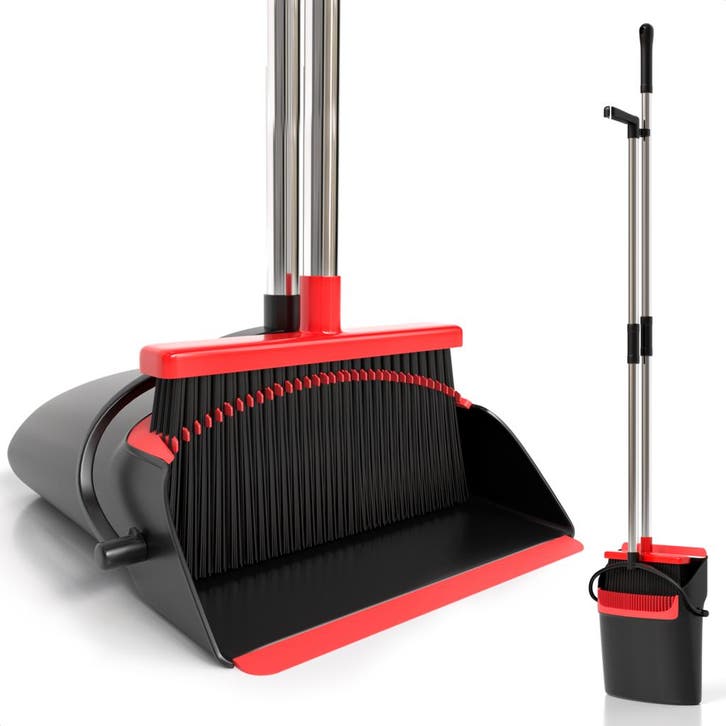 ≥ Strex Stoffer en Blik met Lange Steel - Verstelbaar 87-127cm ...