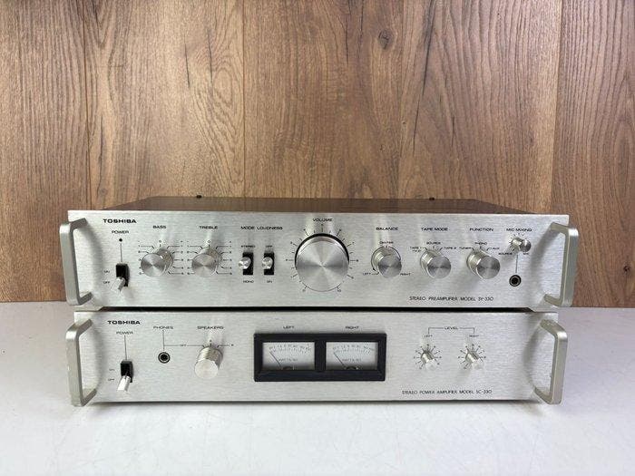 ≥ Toshiba - SC-330 Stereo Power Amplifier + SY-330 (a1526701339 ...