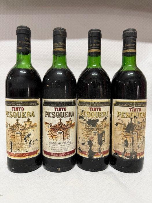 ≥ 1986 Alejandro Fernandez, Tinto Pesquera Reserva - Ribera — Wijnen ...