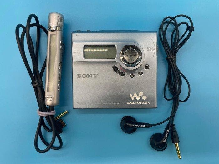 ≥ Sony - MZ-N920 blue Draagbare minidisc speler-recorder (a1527682873 ...