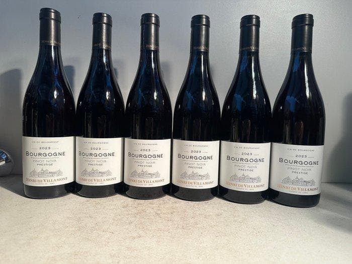 ≥ 2023 Henri de Villamont Pinot Noir Prestige - Bourgogne ...