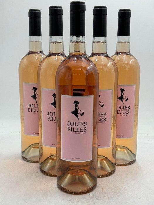 ≥ 2025 Jolies Filles Classique Rosé - mediterrane - 6 Magnums — Wijnen ...