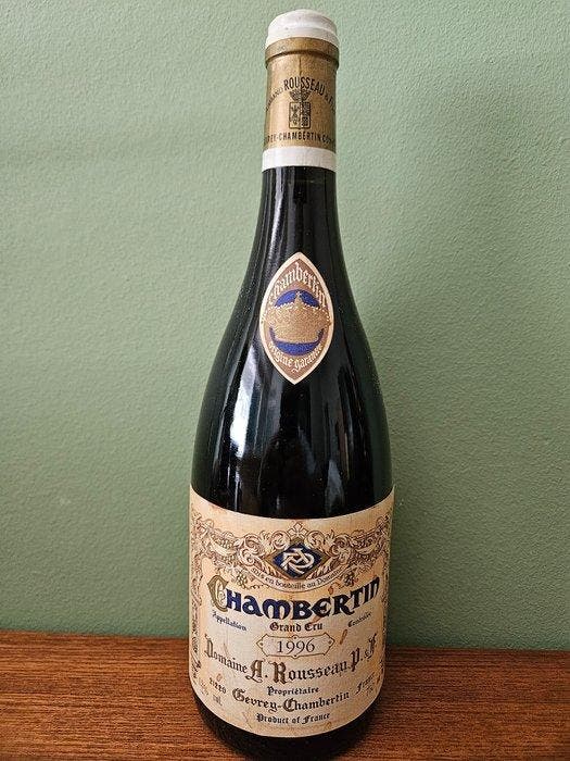≥ 1996 Domaine Armand Rousseau Pere et Fils - Chambertin Grand — Wijnen ...