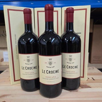 ≥ 2024 Le Crocine - Toscane IGT - 3 Magnums (1.5L) — Wijnen — Marktplaats