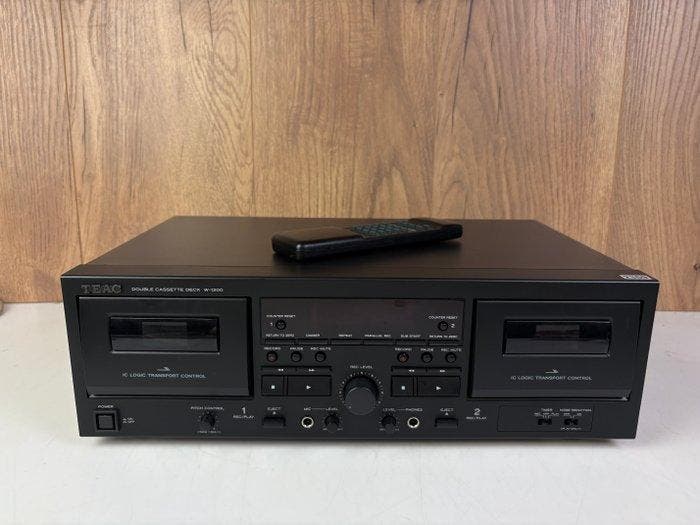 ≥ TEAC - W-1200 Double Deck Cassetterecorder-speler — Radio's — Marktplaats