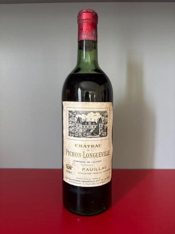 ≥ 1961 Château Pichon-Longueville Comtesse de Lalande (mise de — Wijnen ...