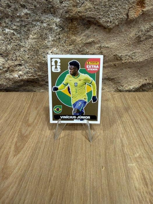 ≥ 2026 Panini Copa do Mundo FIFA 2026 Gold Vinícius Júnior — Stickers ...