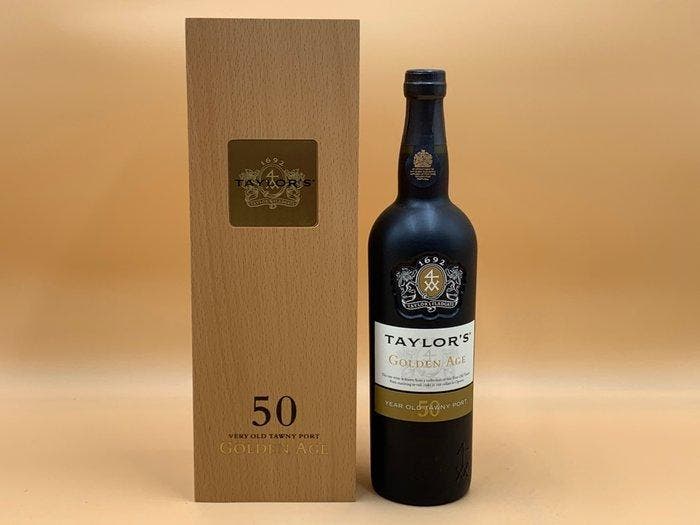 ≥ Taylors, Golden Age - 50 Years Old Tawny Port - Gebotteld — Wijnen ...