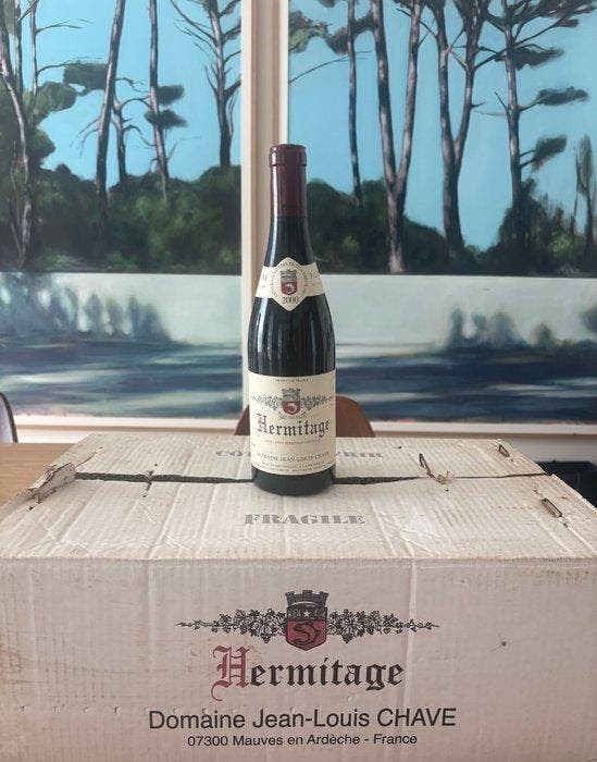 ≥ 2000 Jean Louis Chave, Hermitage - Rhône - 1 Fles (0,75 — Wijnen ...