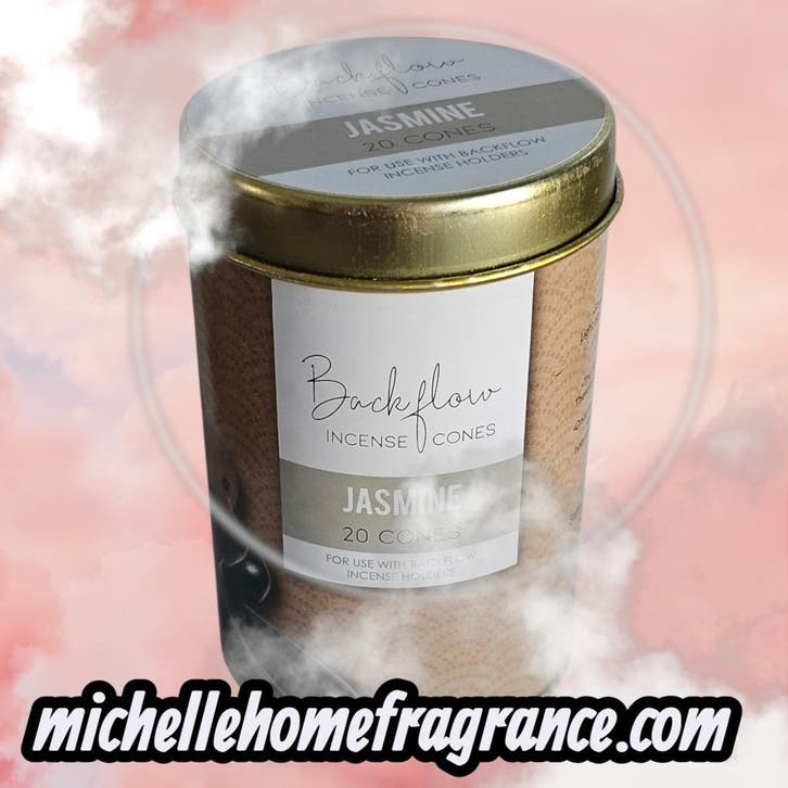 ≥ Backflow Wierookkegels – Vanille & Jasmijn — Woonaccessoires ...
