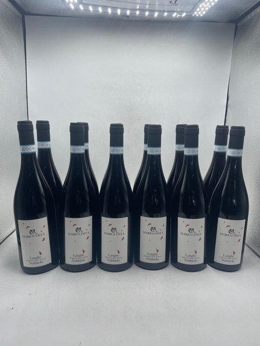 ≥ 2024 Mario Costa Langhe Nebbiolo - Piëmont - 12 Flessen — Wijnen ...