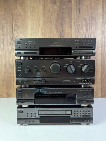 ≥ Sony - TA-D707 Amplifier - SEQ-D707 Equalizer - CDP-M43 CD ...
