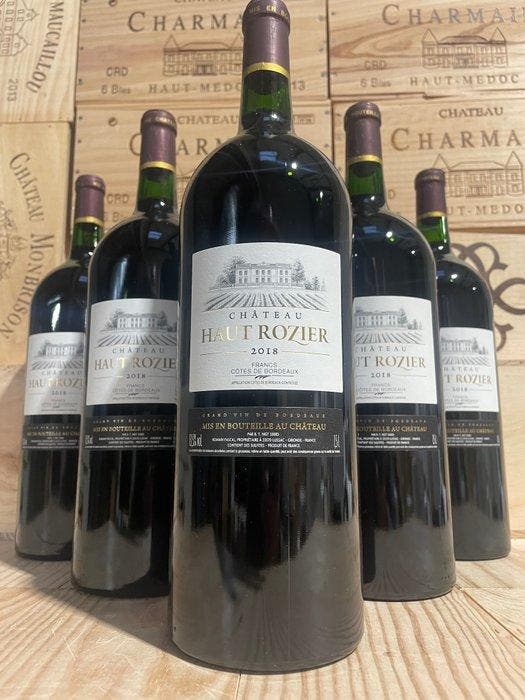 ≥ 2018 Château Haut Rozier - Bordeaux - 6 Magnums (1.5L) — Wijnen ...