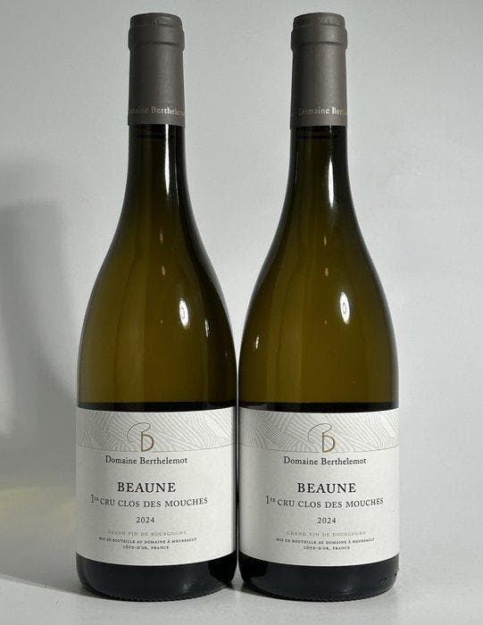 ≥ 2024 Domaine Berthelemot Clos des Mouches Blanc - Beaune — Wijnen ...