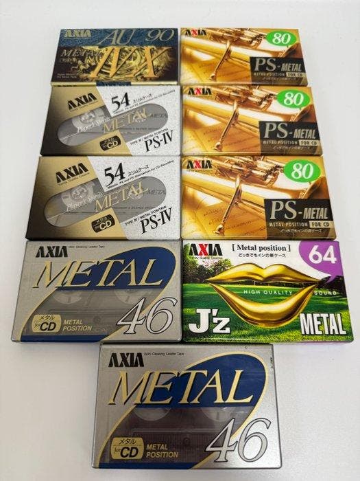 ≥ AXIA - Diverse titels - Audiocassette - 1990 — Radio's — Marktplaats
