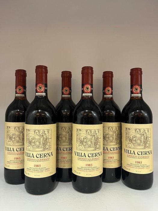 ≥ 1983 Villa Cerna, Chianti Classico - Toscane DOCG, Chianti ...