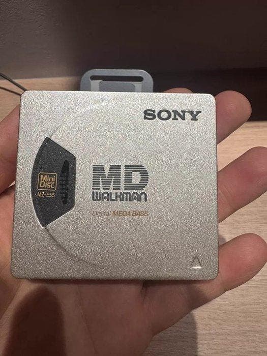 ≥ Sony - MZ-E55 Draagbare minidisc-speler — Radio's — Marktplaats